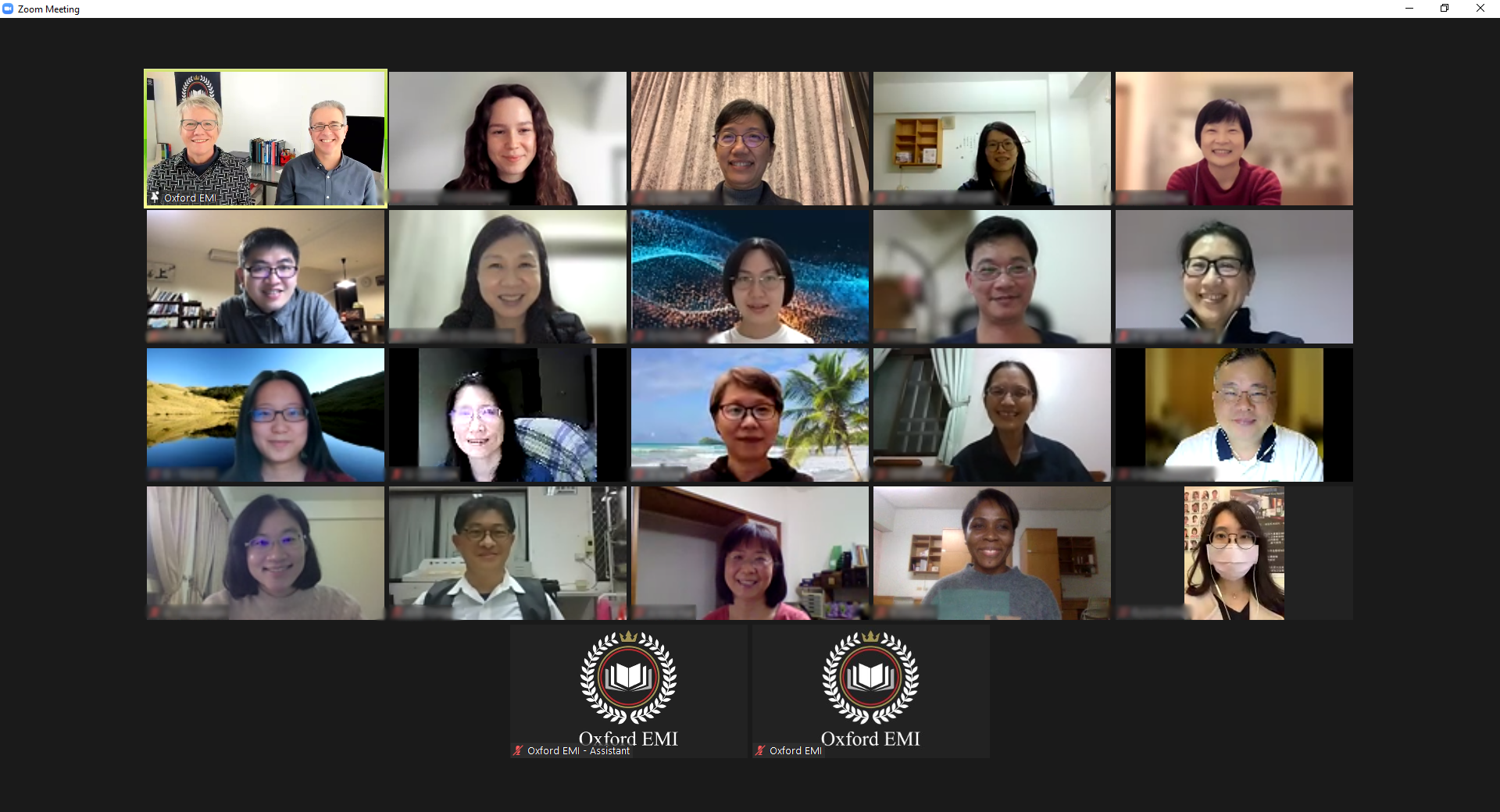 Online Trainer-led course – Oxford EMI