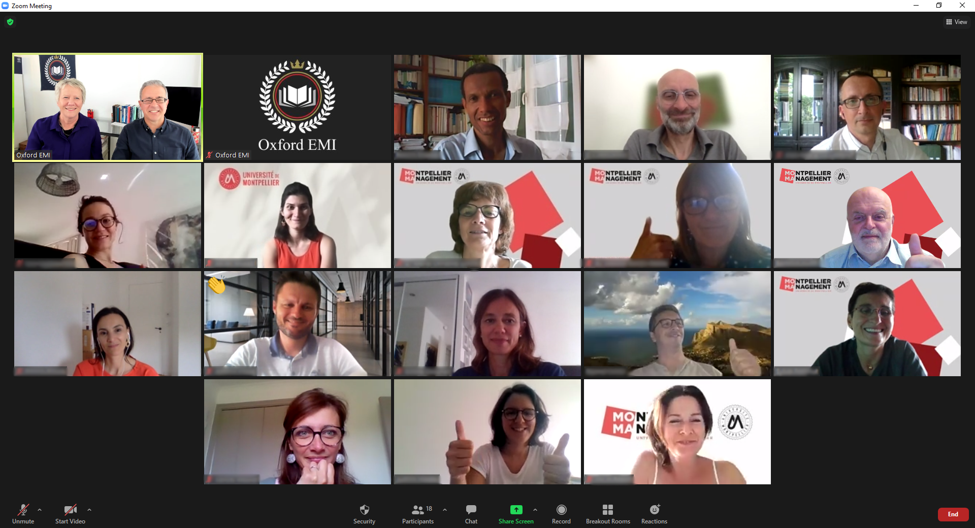 Online Trainer-led course – Oxford EMI